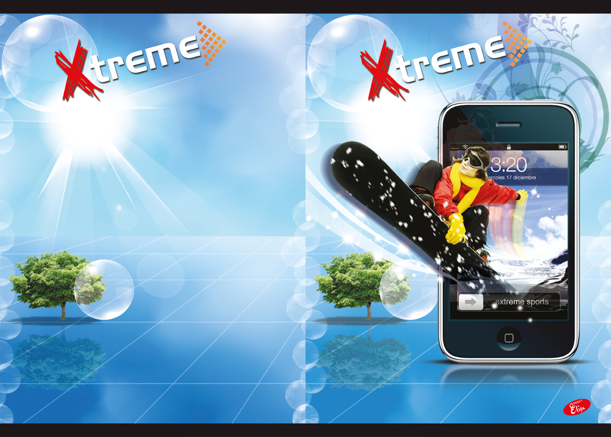 Xtreme sport – Skiboarding – Elisa Notebook